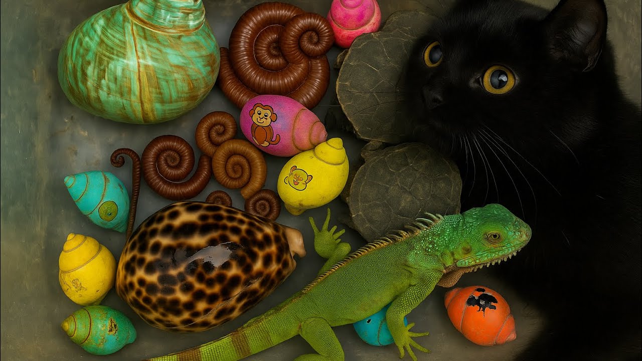 Amazing! Rescuing A Lost Hermit Crab And An Iguana - Unexpected ...
