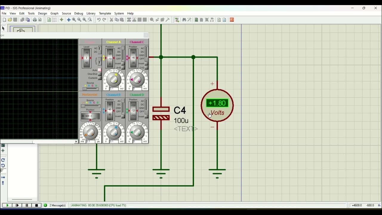 Analog PID Controller Implemented Using Operational Amplifiers | Proteus Simulation - YouTube