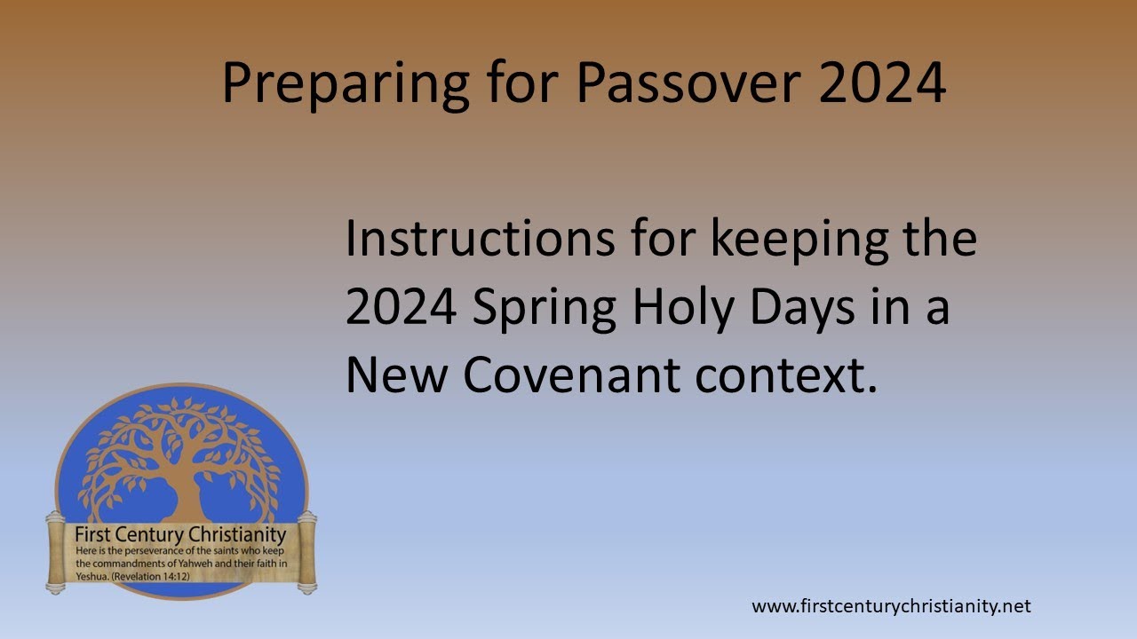 Preparing for Passover 2024 - YouTube