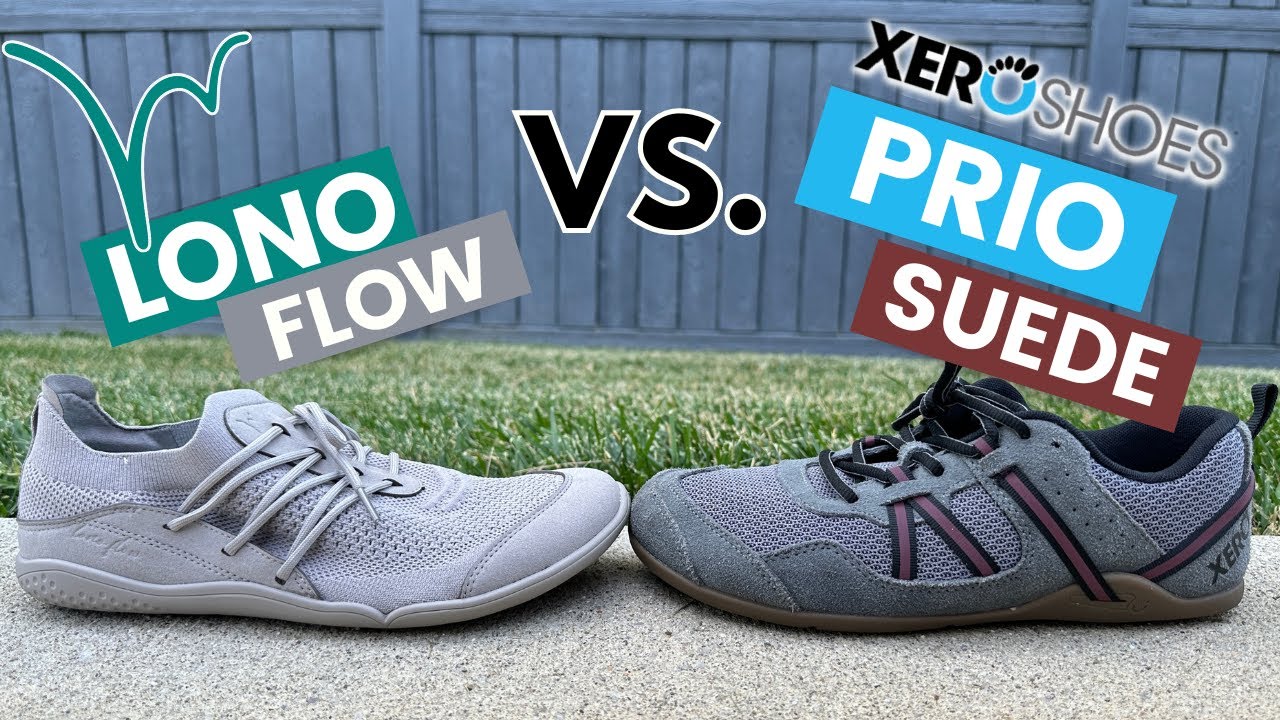 LONO Flow VS. Xero Shoes PRIO - Budget Battle & In-Depth Review - YouTube