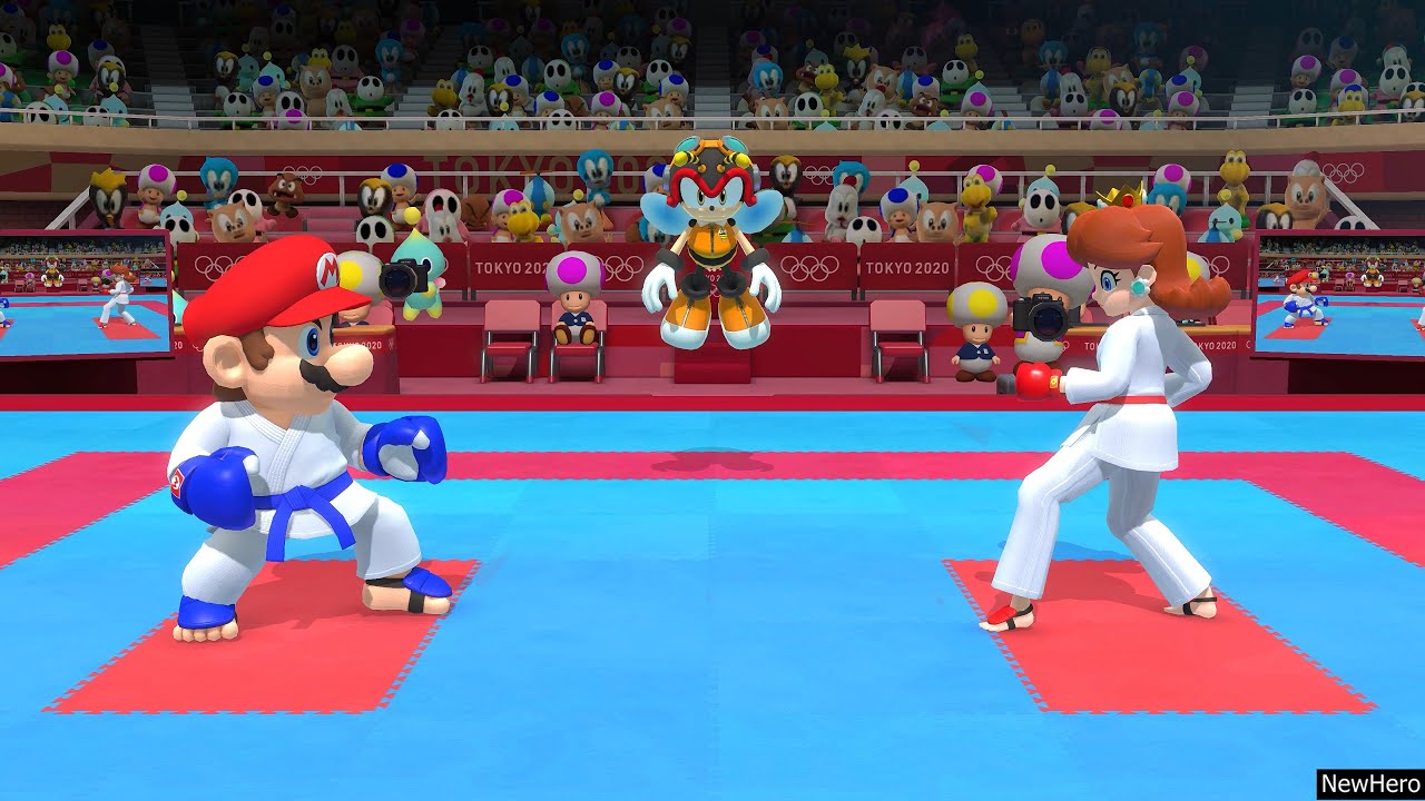 Mario & Sonic at the Tokyo 2020 Olympic Games - Mario Vs. Daisy ...