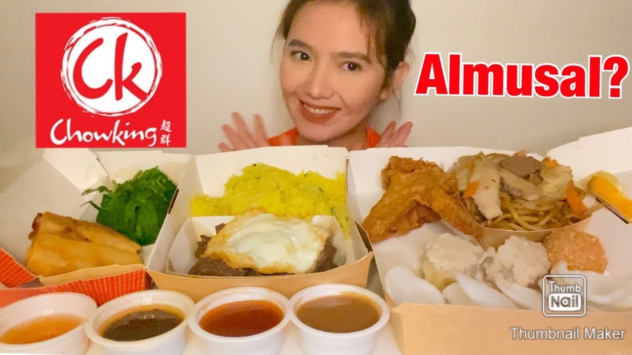 CHOWKING ALMUSAL MUKBANG || Tapsilog | Fried Chicken | Lumpia | Pancit ...