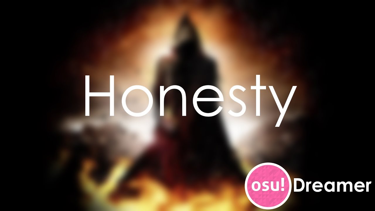 Honesty that is fully mapped by AI (osu!dreamer) - YouTube