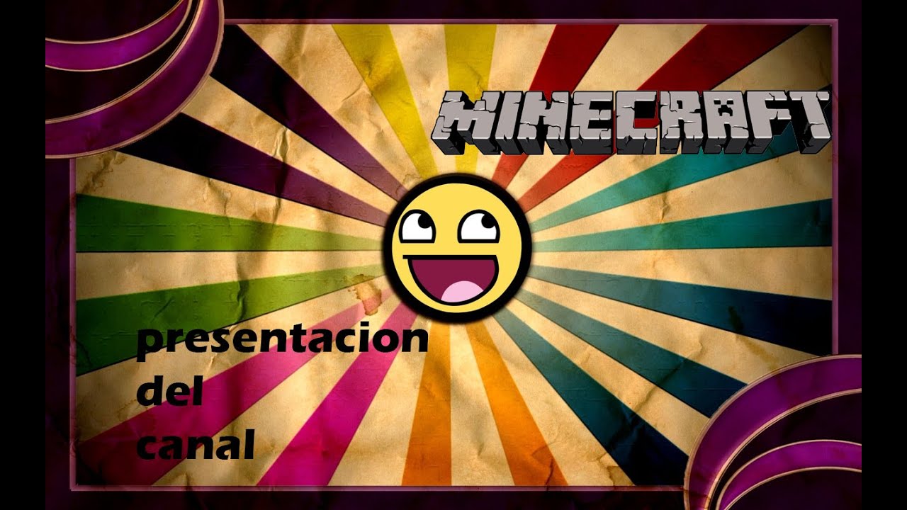 Minecraft/Skywar/ Presentacion Del Canal - YouTube
