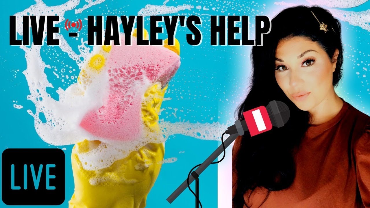 Live Chat with Hayley Leitch - Hayley's Help Live! 12th Aug 2020 - YouTube