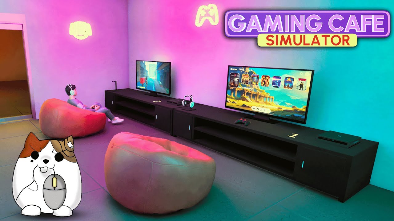 Building Private Gaming Rooms in Gaming Cafe Simulator! | New Gaming ...