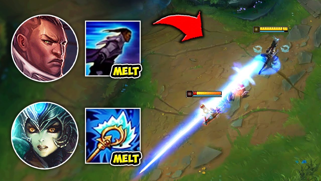 We played the Highest Win Rate bot lane and tried to 2v8 carry - YouTube