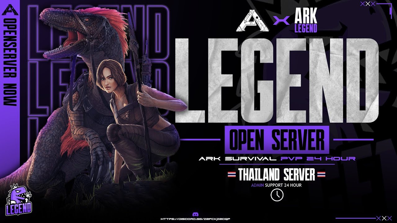 | Ark Unofficial | ARK LEGEND PVP SV | Streaming Day 4 Sever - YouTube