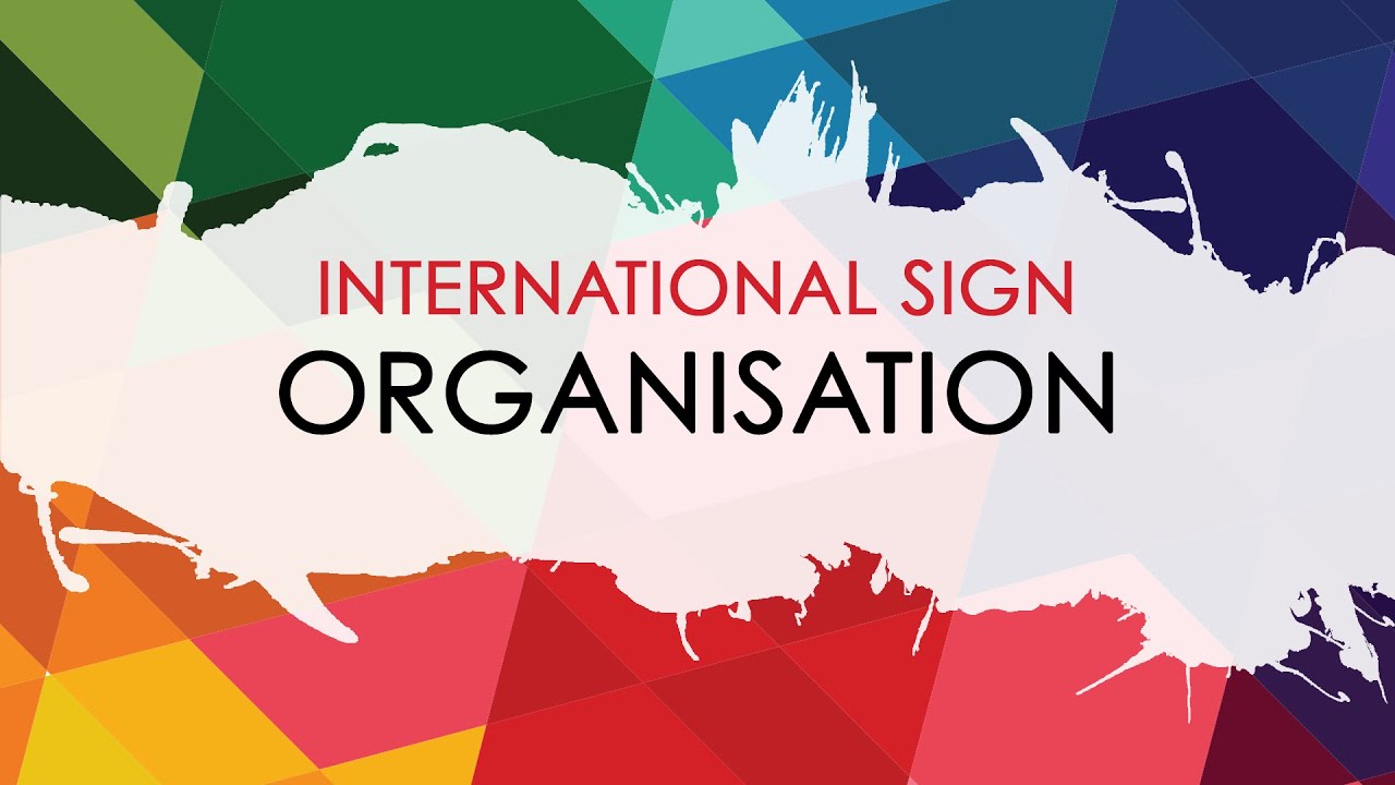 International Sign (IS) Part 1 - YouTube
