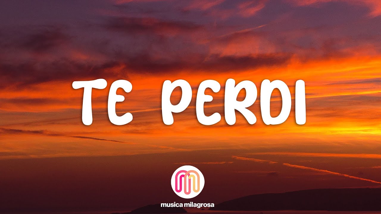 Andy Rivera, Beéle - Te Perdí (Letra/Lyrics) - YouTube