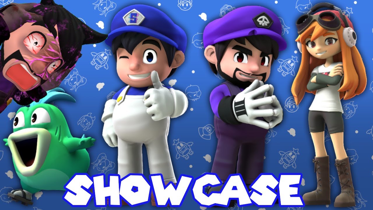 Smg4 New Redesigns Showcase Youtube