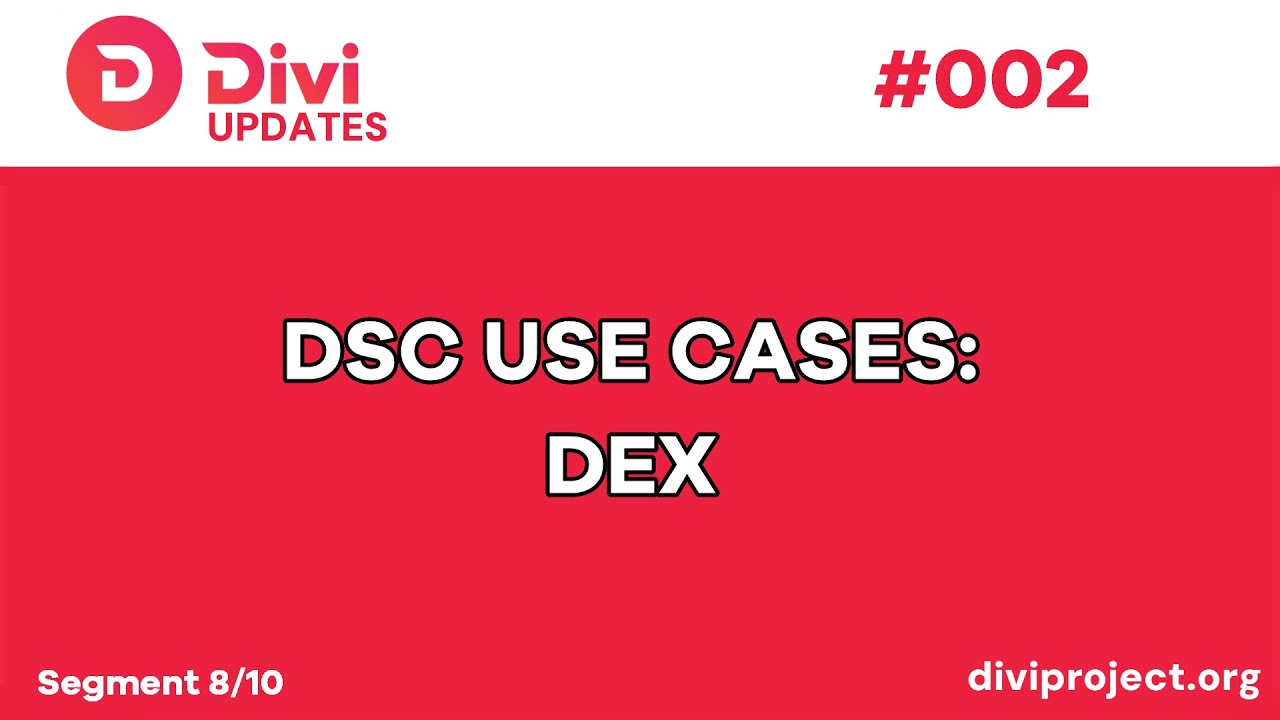 Divi Updates - Divi Side Chains Use Cases, DEX - YouTube