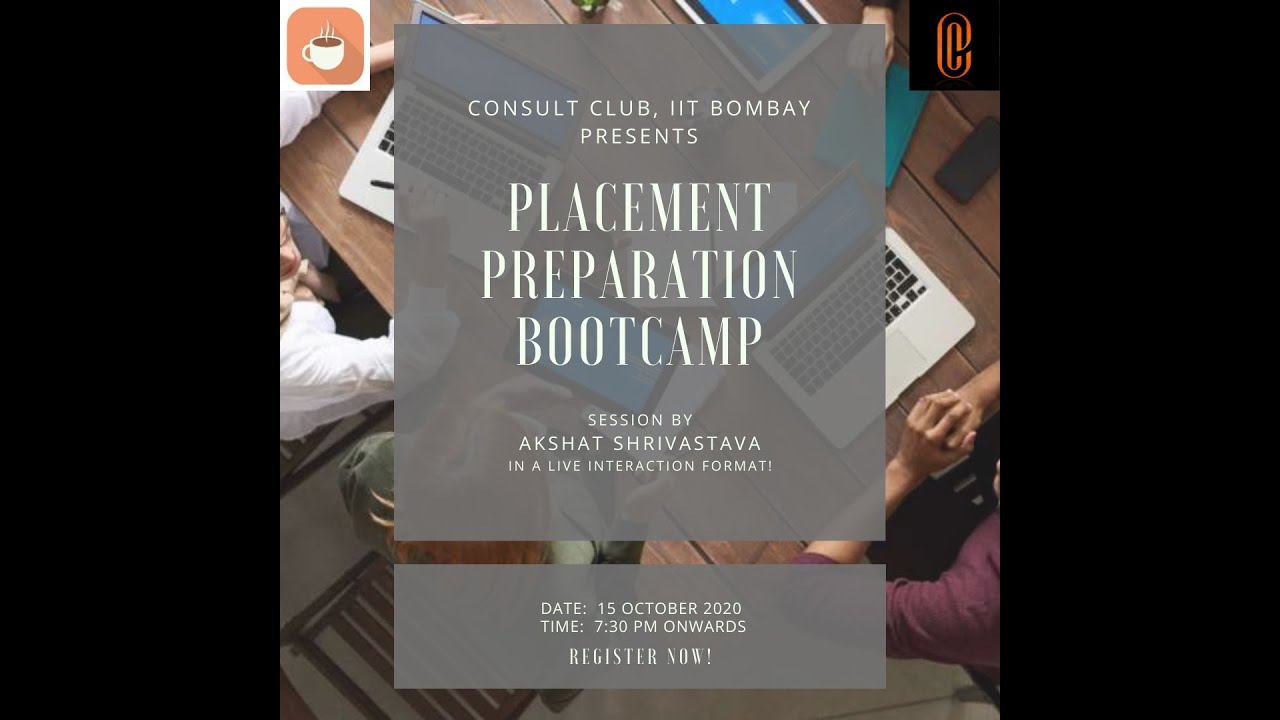 Consulting Placement Preparation Bootcamp 2020-21, IIT Bombay - YouTube
