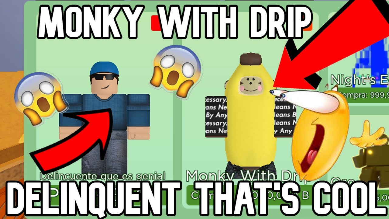 Cuando sale el Monky With Drip en arsenal... (Arsenal Roblox) - YouTube