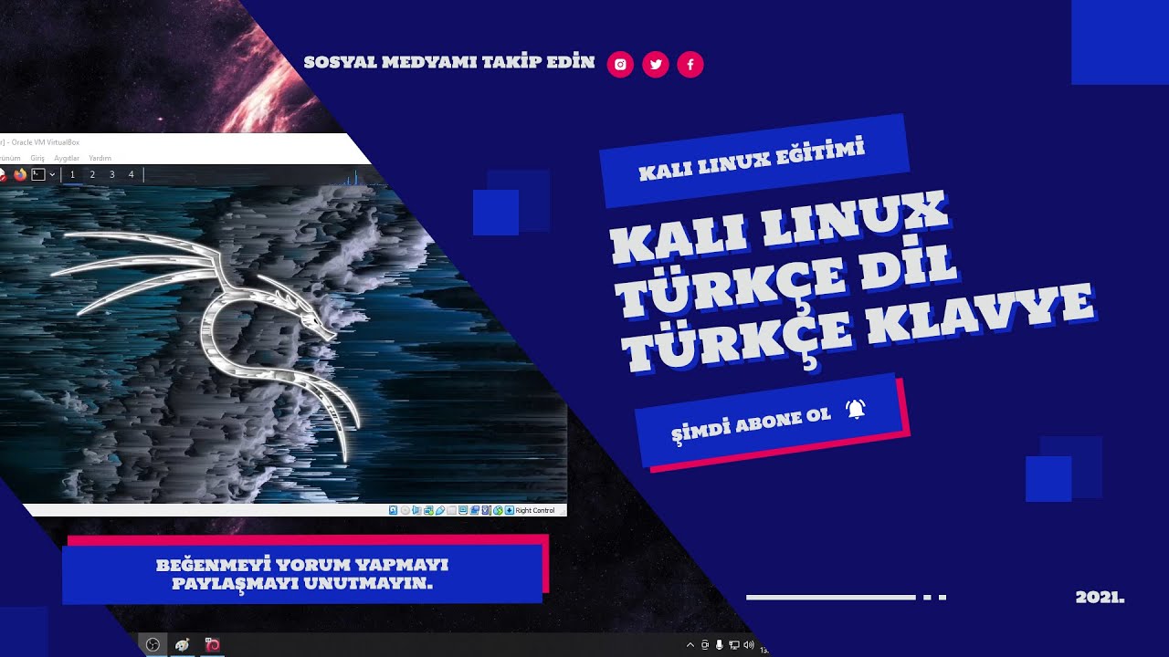 Kali Linux Türkçe Klavye - Dil değiştirme - YouTube
