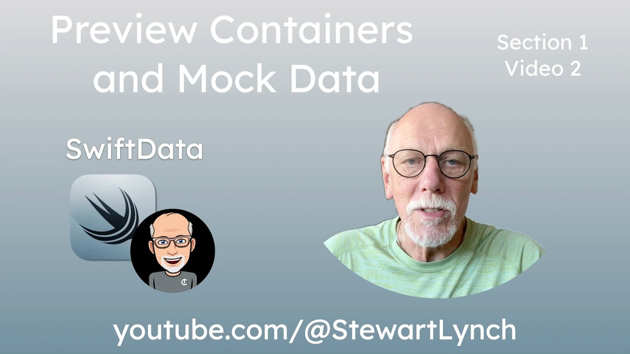 2 Swiftdata Containers And Preview Data Youtube
