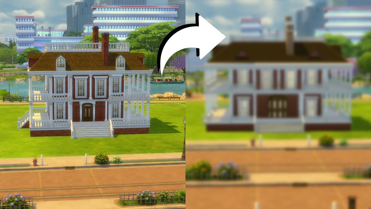 Sims 4 Rebuild II Debug Houses - YouTube
