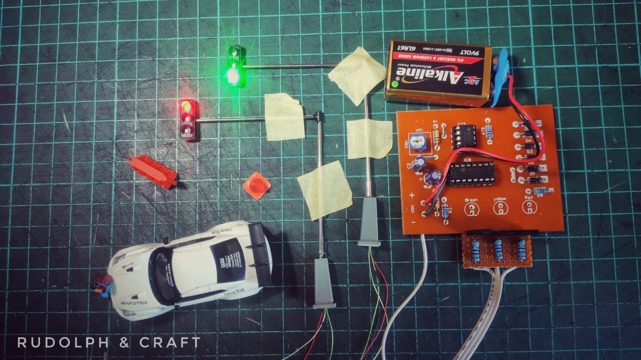 Diorama Miniatur Traffic Lights 🚦 1:64 - YouTube