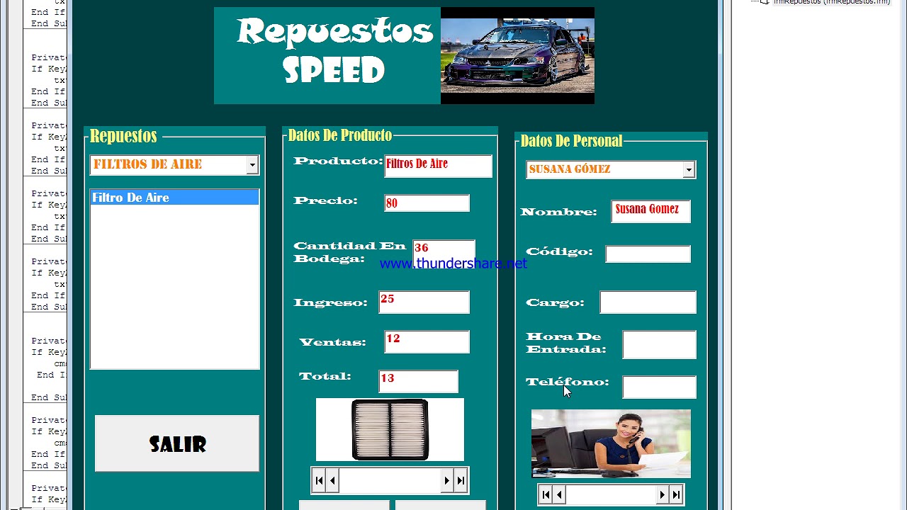 Explicación de funcionamiento del programa - YouTube