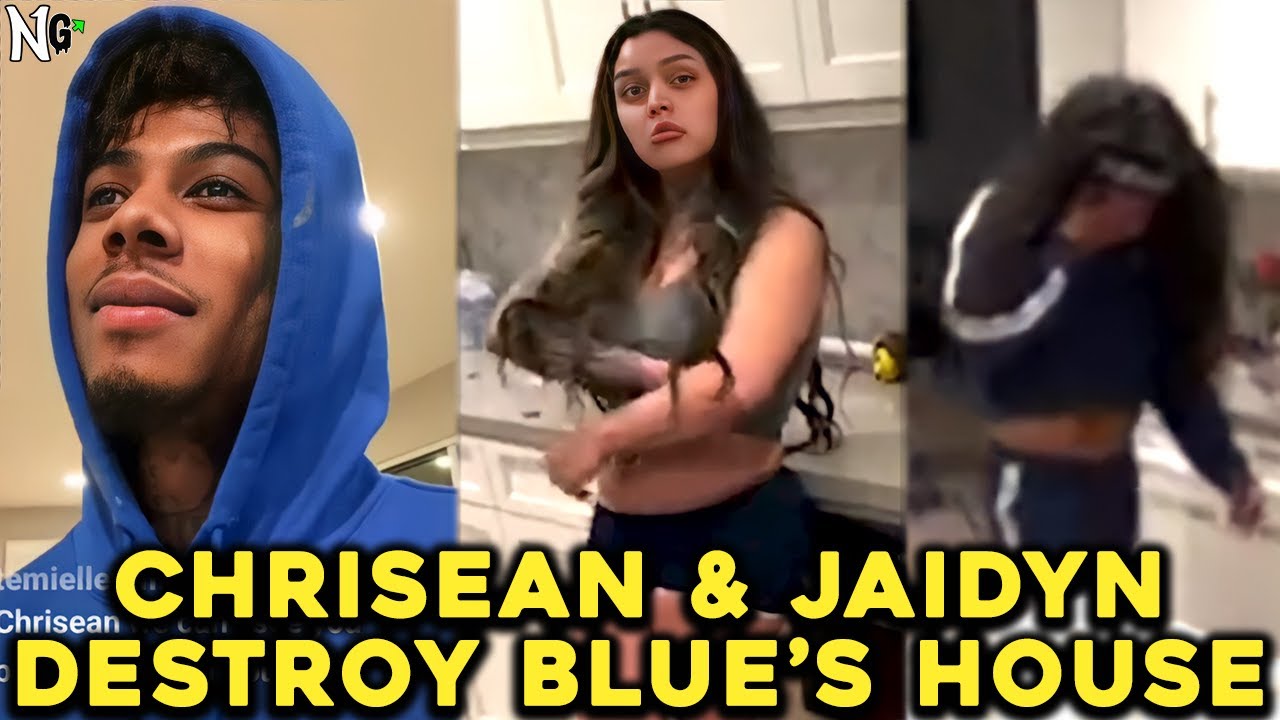 ChriseanRock & Jaidyn Alexis DESTROY Blueface's House After Going Live ...