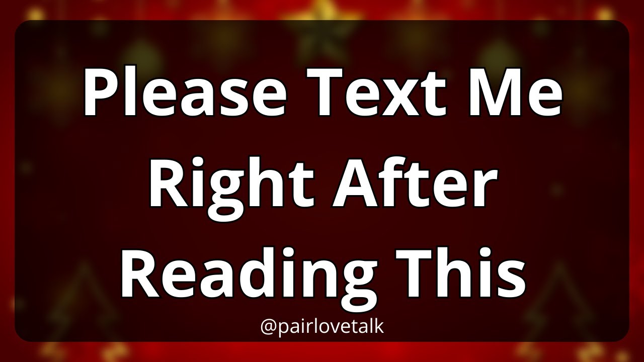 DM Please Text Me Right After Reading This 💌 ️I DM TO DF MESSAGE TODAY ...