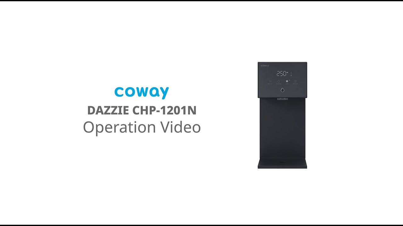 Dazzie CHP-1201N Operation Video | Coway Malaysia - YouTube