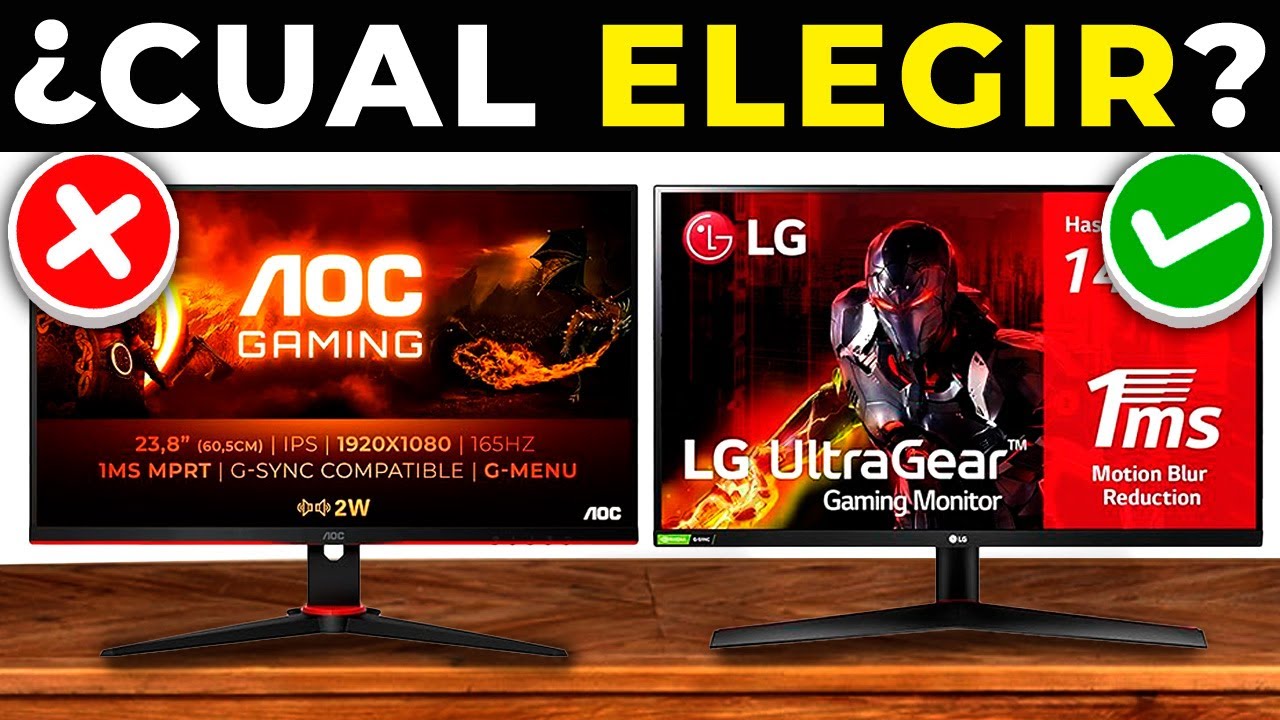 😮 Los 5 MEJORES MONITORES GAMER IPS 2025 Calidad Precio | MONITORES ...