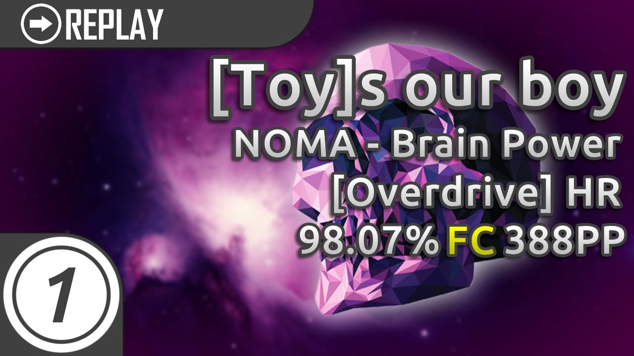 [Toy]s our boy | NOMA - Brain Power Long Version [Overdrive] HR FC 98. ...