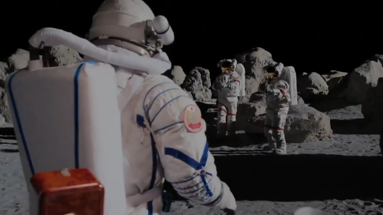 Moon marines shoot cosmonauts on US property - For All Mankind - YouTube
