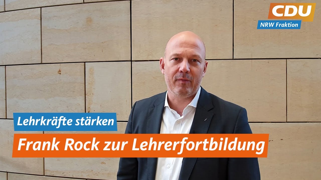 Frank Rock zur Lehrerfortbildung - YouTube