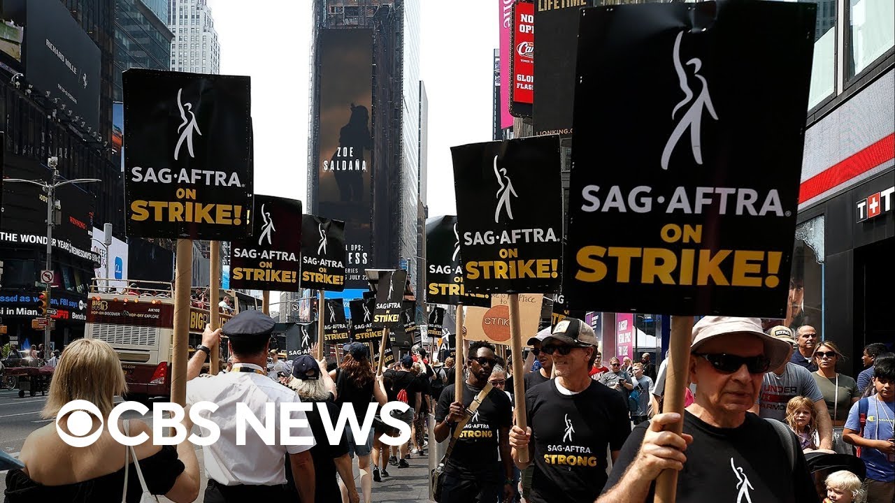 Actors, writers enter first full week together on picket lines of ...