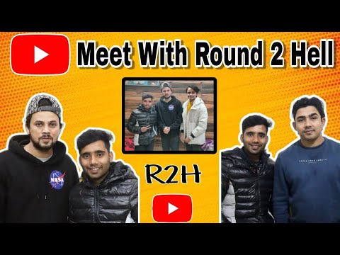 Meet With Round 2 Hell Team🤩| Zayn Saifi & Wasim Ahmad|@faizalvivlogs #round2hell#r2h #vlog # ...