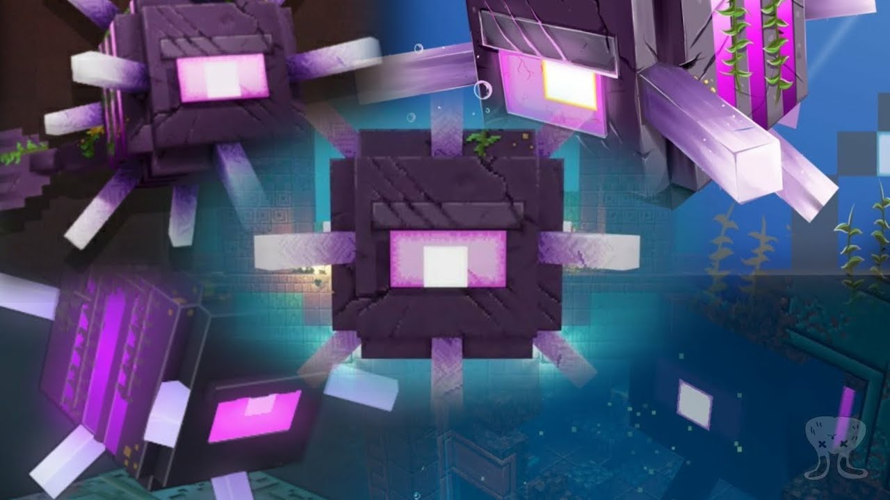 Minecraft Dungeons Hidden Depths: Ancient Guardian Sound Effects and ...