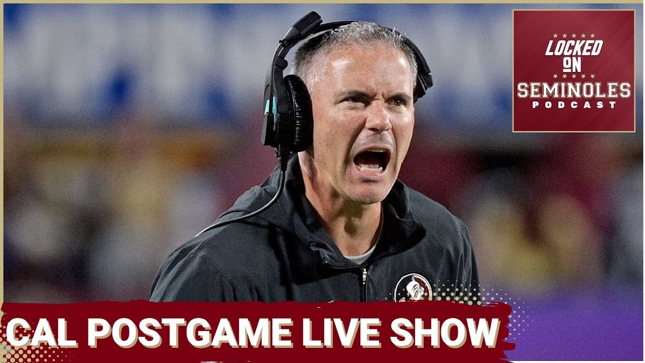 Florida State vs California Postgame Live Show - YouTube