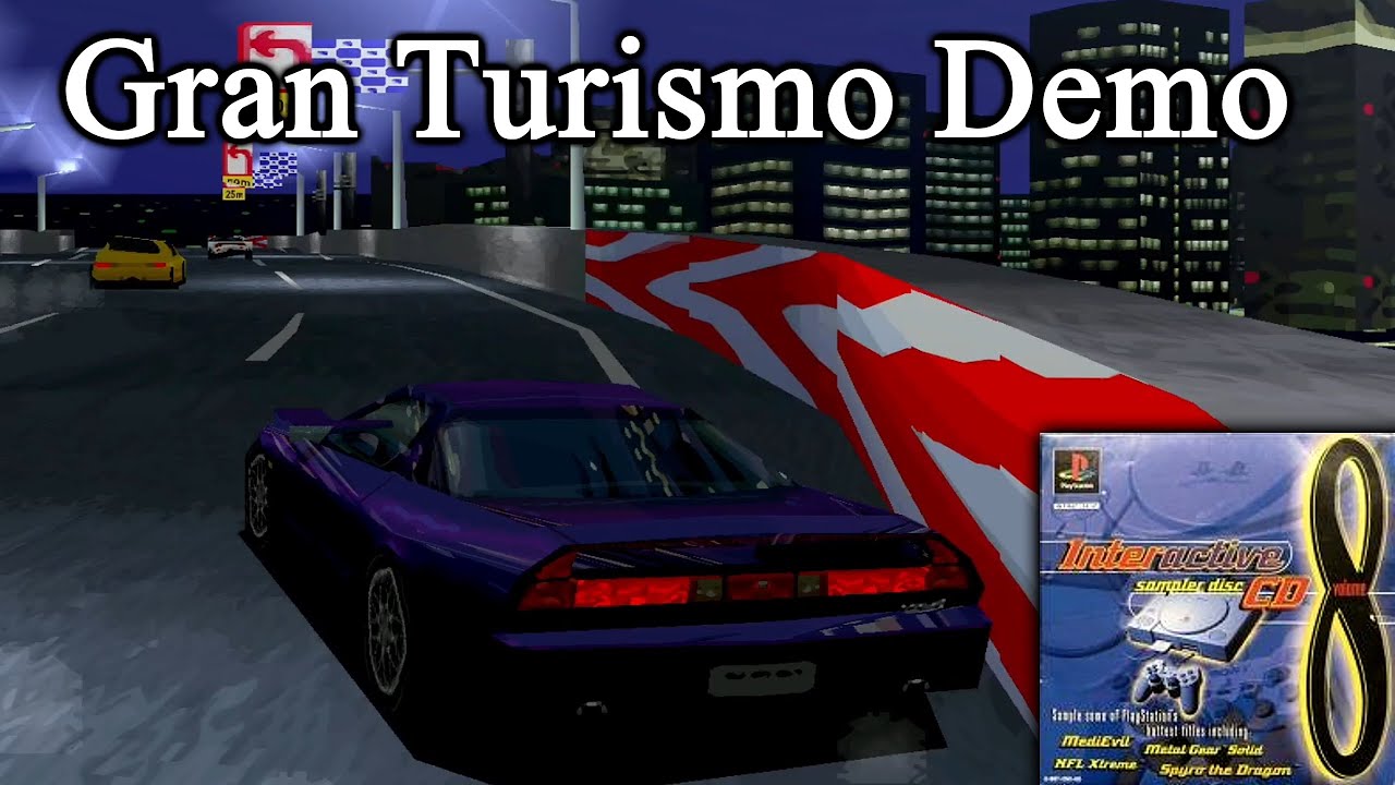 Gran Turismo Demo ~ Interactive Sampler Vol 8 Demo Disk PS1 EP 4 - YouTube