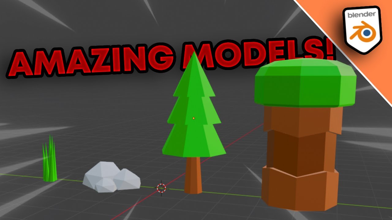 How To Make Your Own Low Poly FOREST Asset Pack For Roblox!! - YouTube