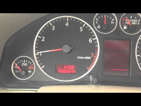Audi A6 C5 3.0 limp mode 1 - YouTube