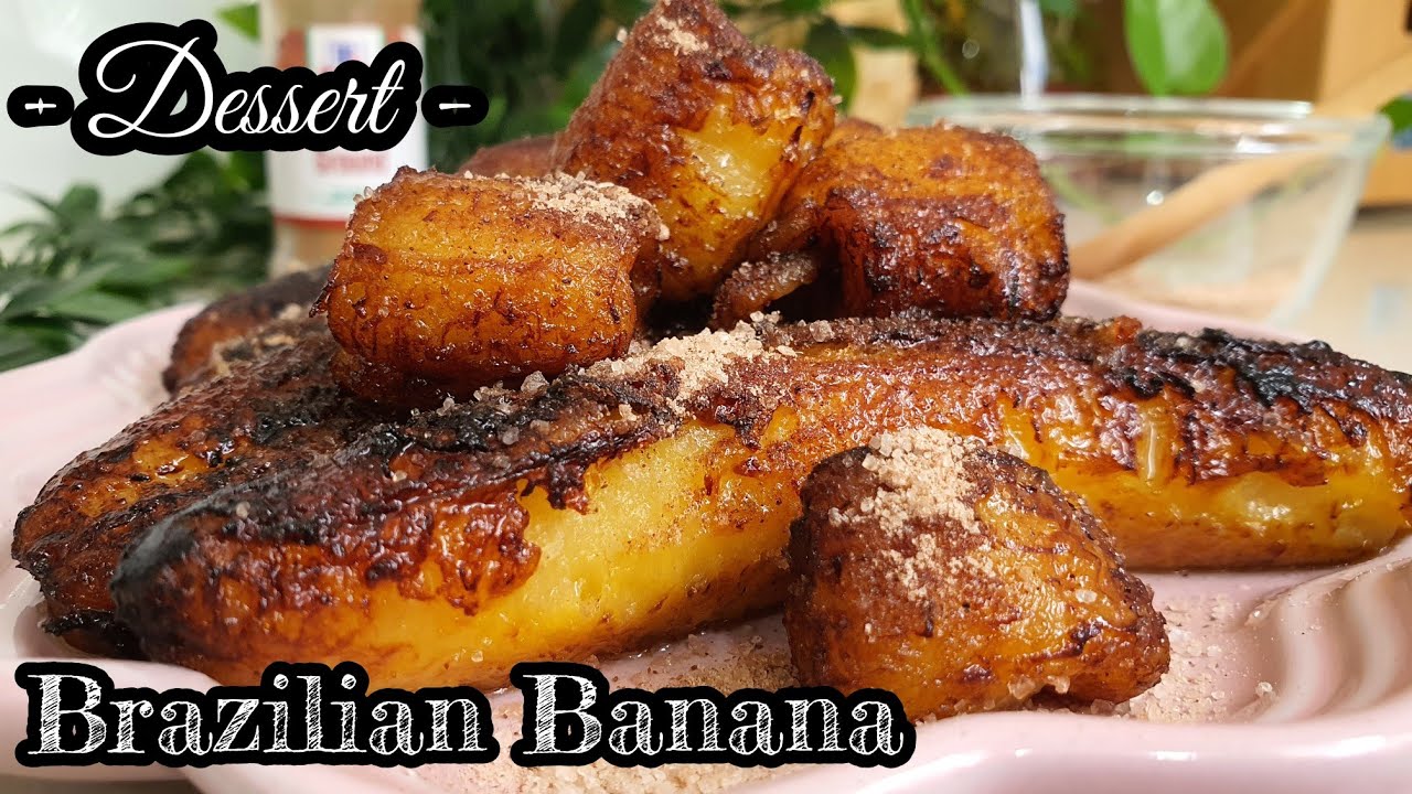 Homemade Brazilian Flourless Banana Fritters | Easy & Healthy Dessert ...