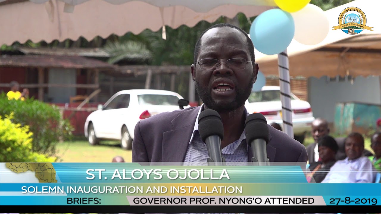 SOLEMN INAUGURATION AND INSTALLATION AT ST. ALOYS OJOLLA - YouTube