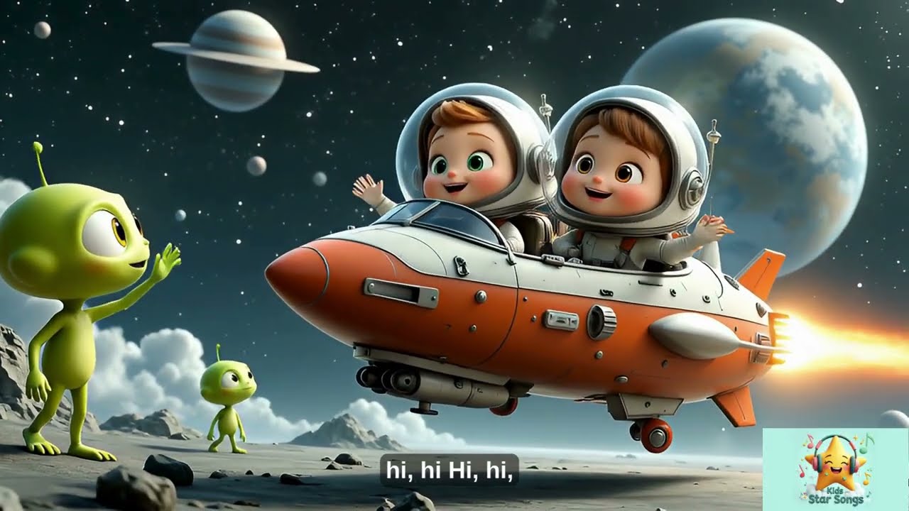 Spaceship to the Stars | Kids Space Song | Astronauts & Aliens | Zoom ...