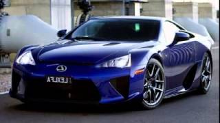 lexus lfa blue