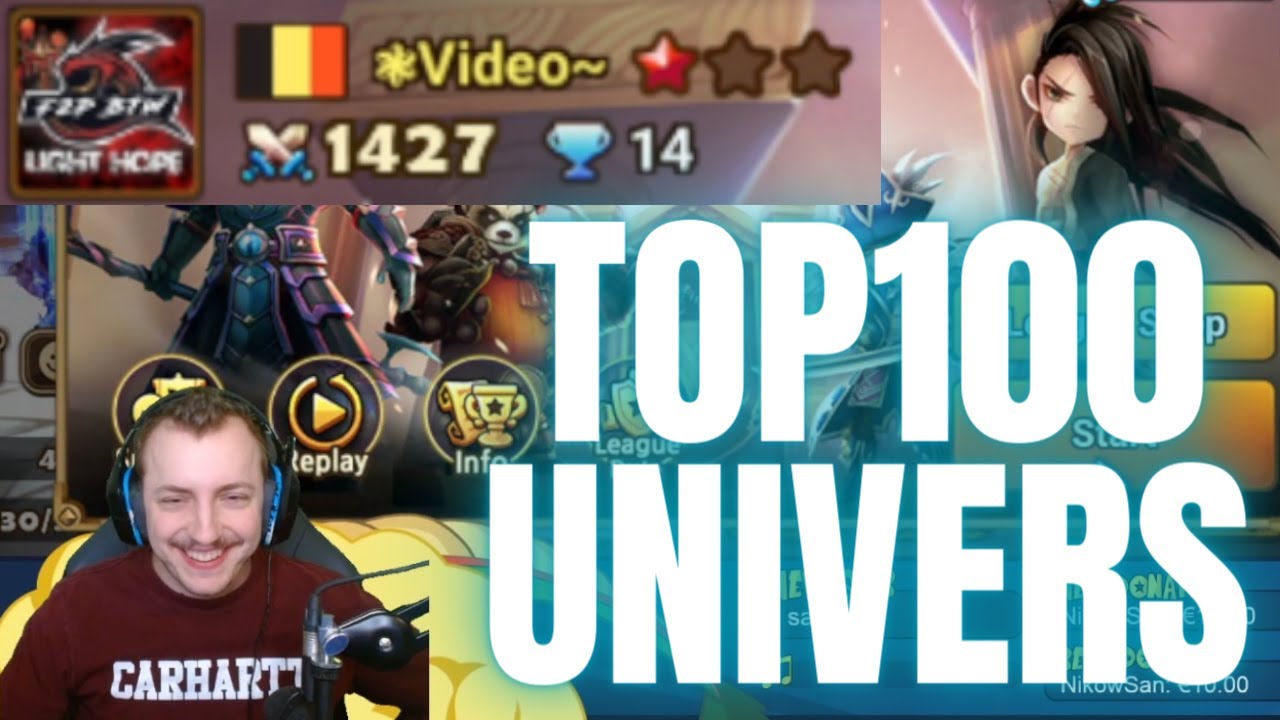 MES PREMIERS PAS EN SPECIAL LEAGUE SANS LD ! Summoners war RTA - YouTube