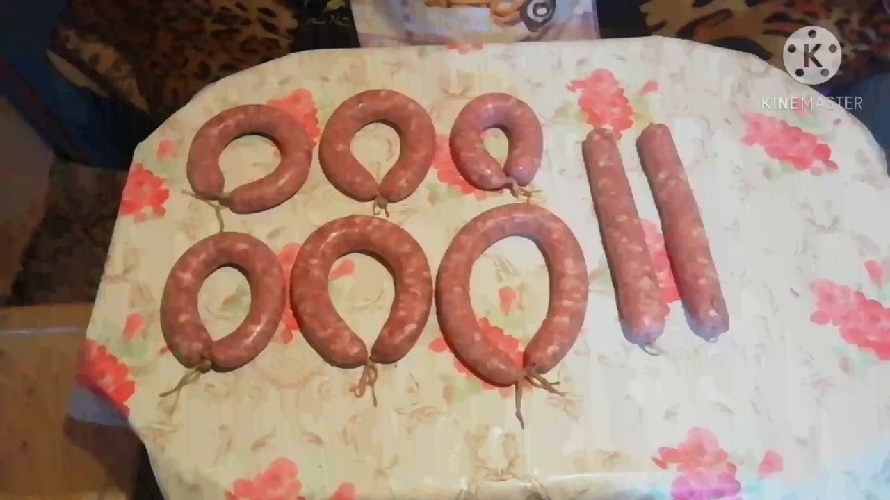 Краковская колбаса в домашних условиях к новогоднему столу - YouTube