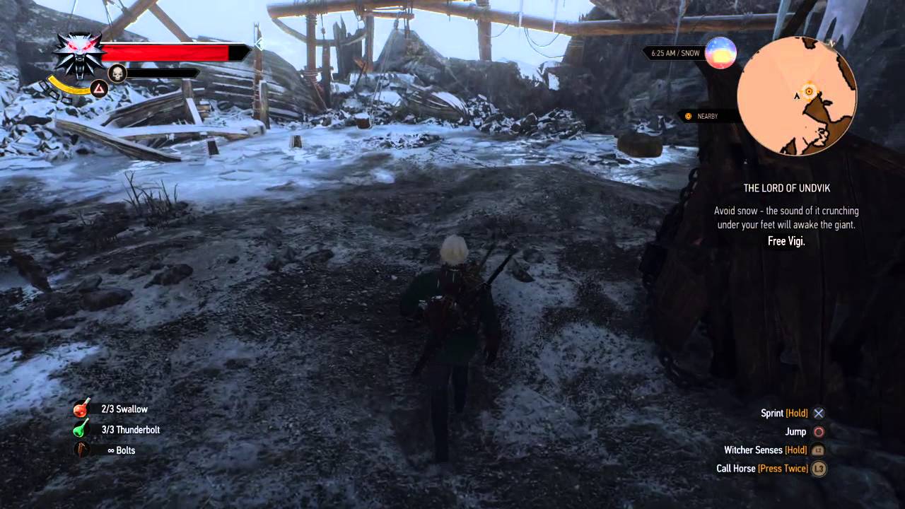 The Witcher 3: Geralt the Giant Slayer - YouTube