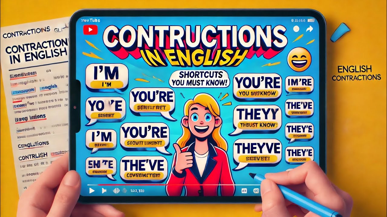 Master English Contractions: Shortcuts You MUST Know - YouTube