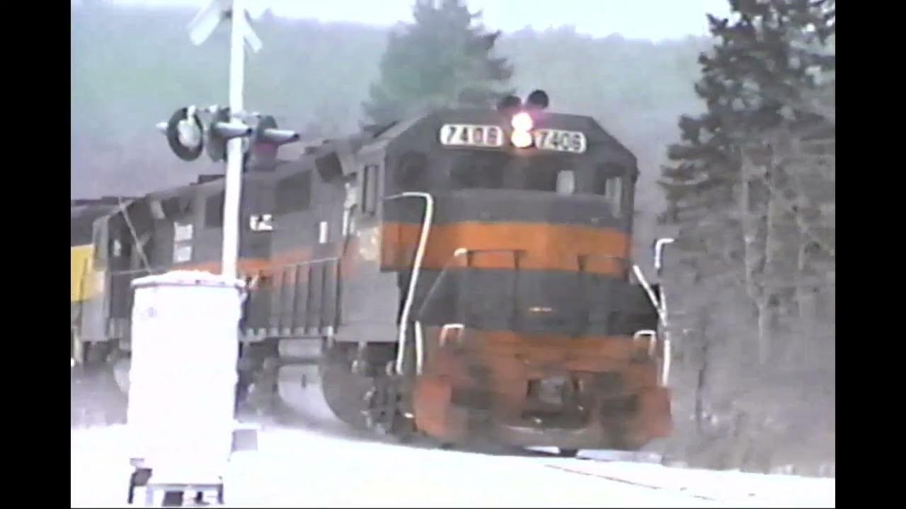 Pacing D&H PYRP Binghampton to Schenectady NY 12 27 1989 - YouTube