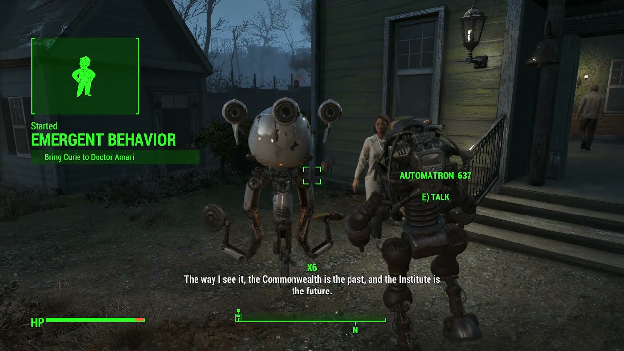 Fallout 4 - Emergent Behavior (Part 117) - YouTube