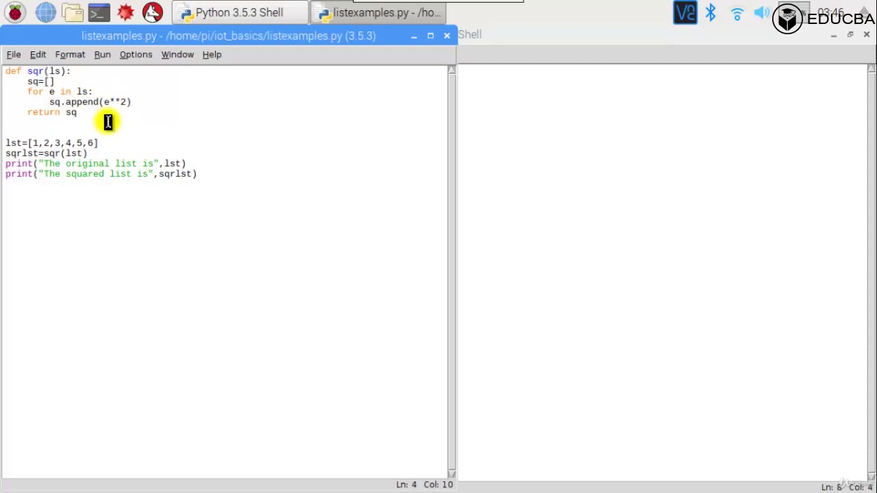 ADV_31: Examples on List and Strings - YouTube