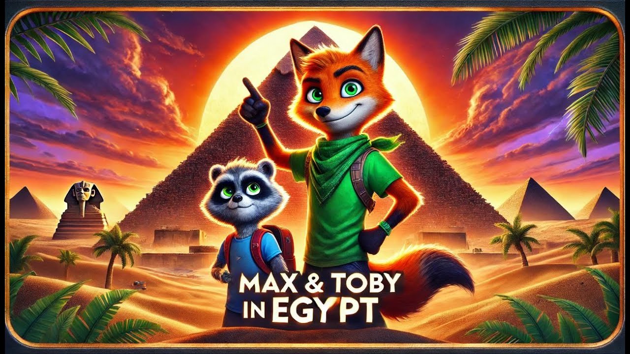 Max & Toby's Epic Adventure in Egypt! 🏜️🐪 - YouTube