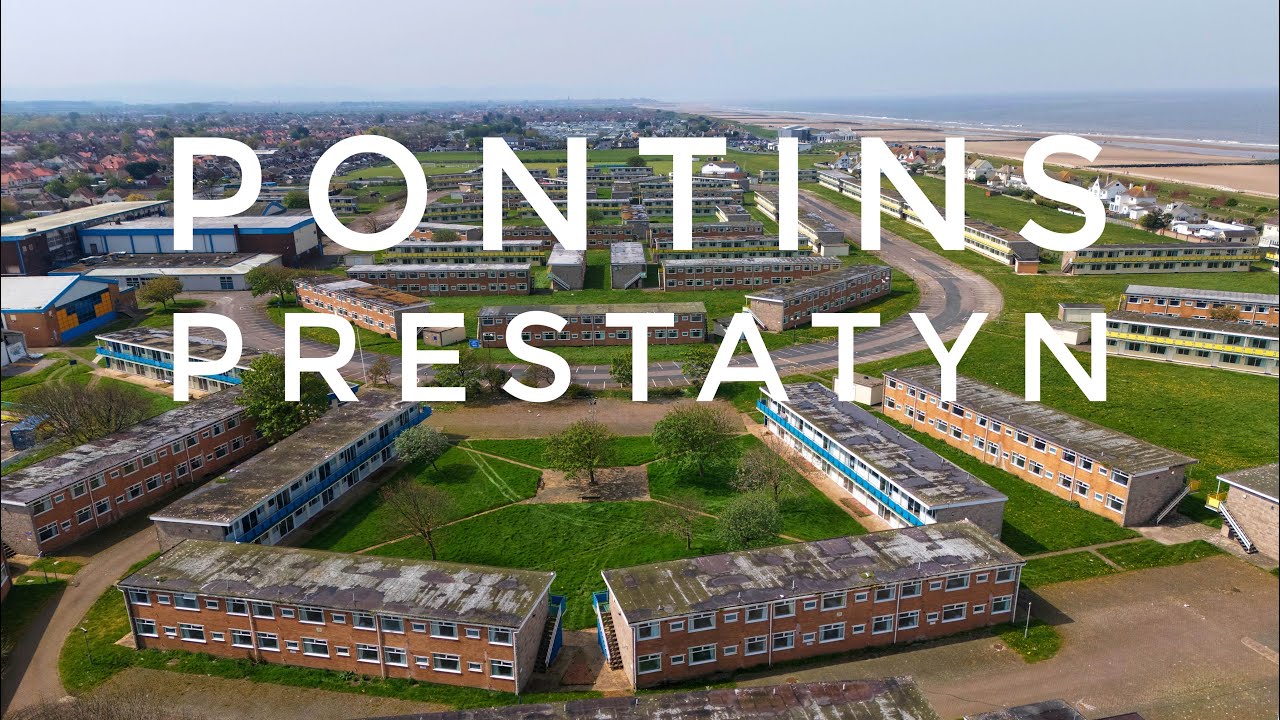 Pontins Prestatyn - Closed forever and abandoned - drones view - YouTube